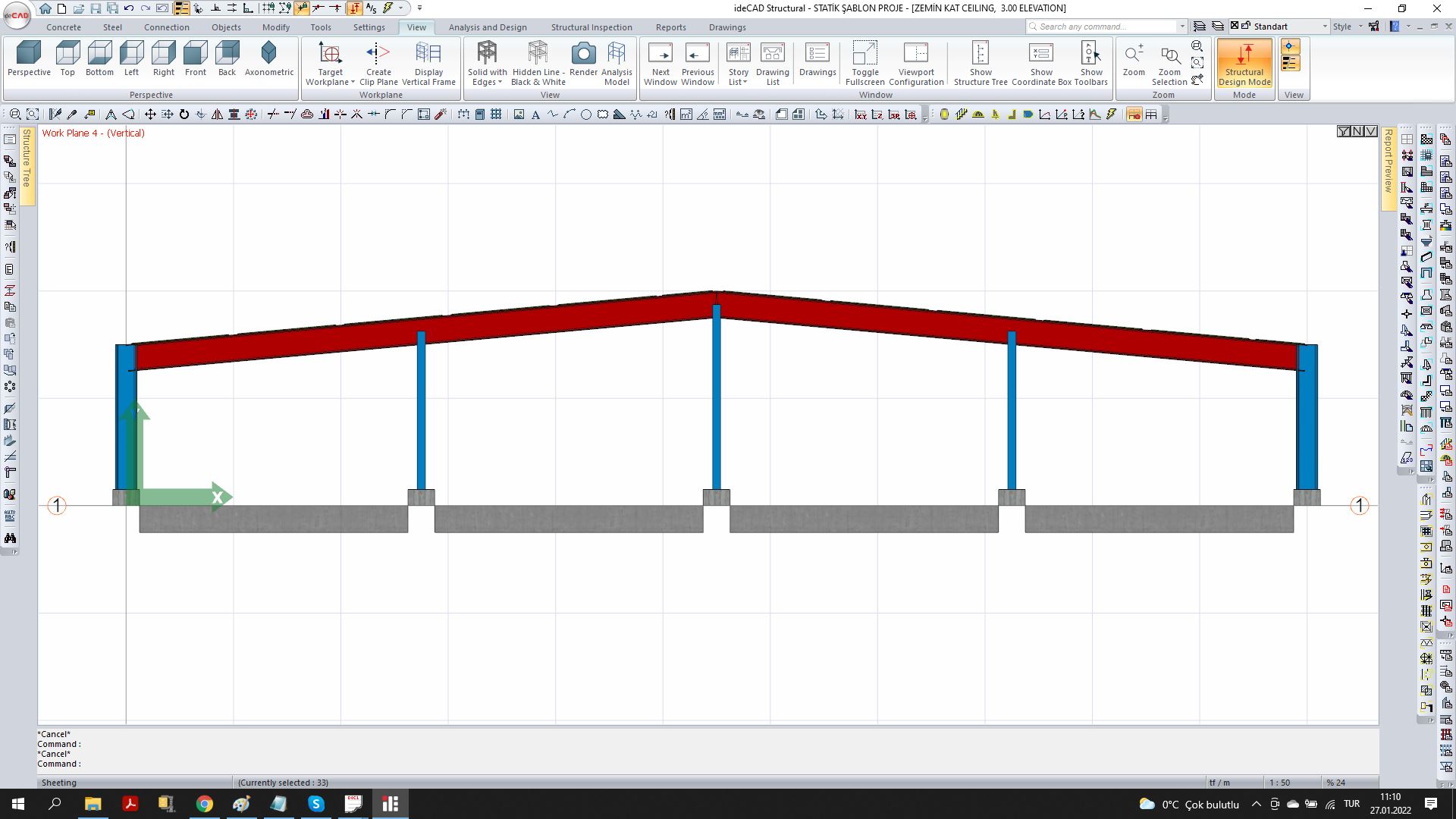 Industrial Building Design Software with Analysis & Detailing