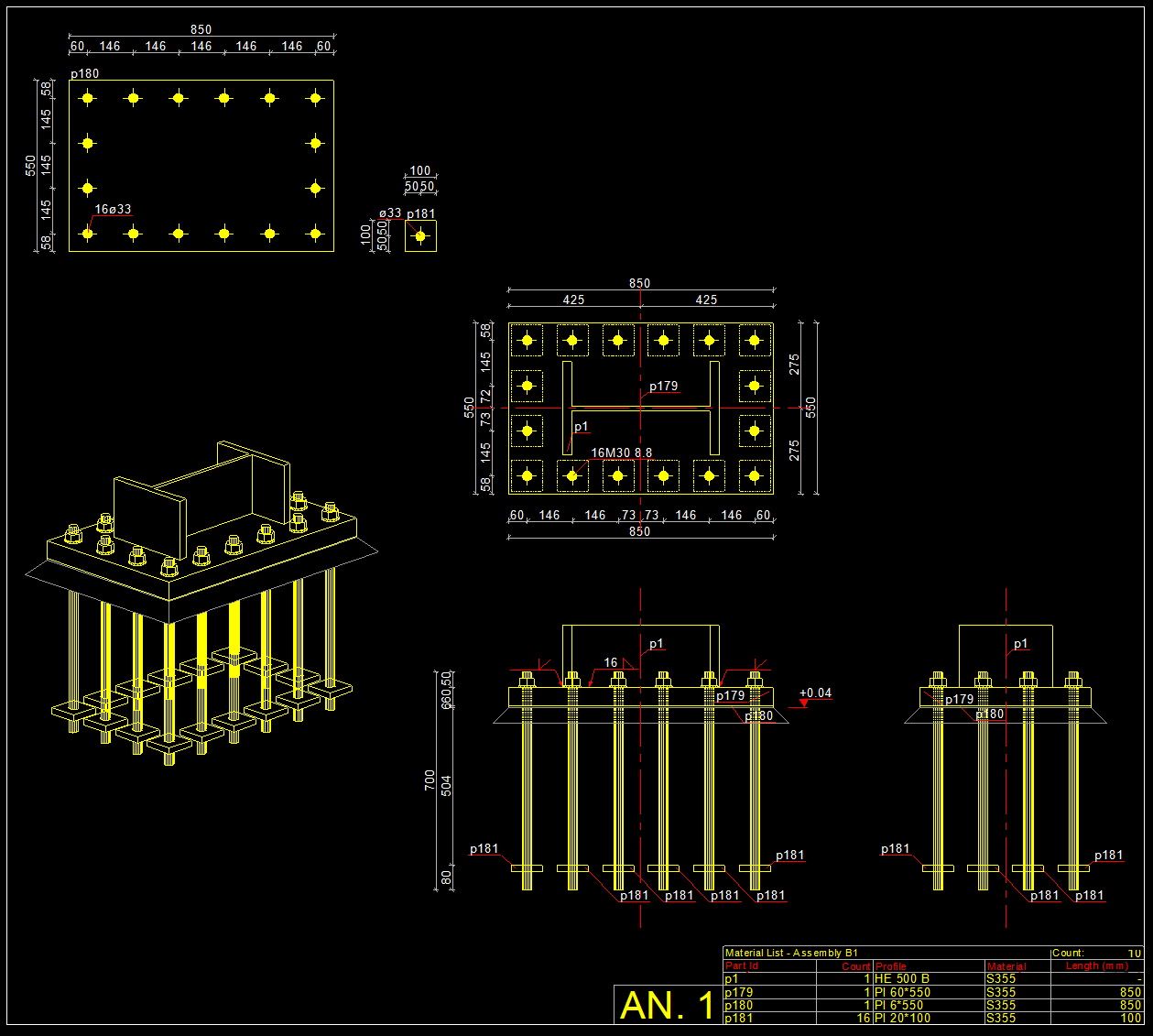 Structural Steel Connection Detailing Software | ideCAD